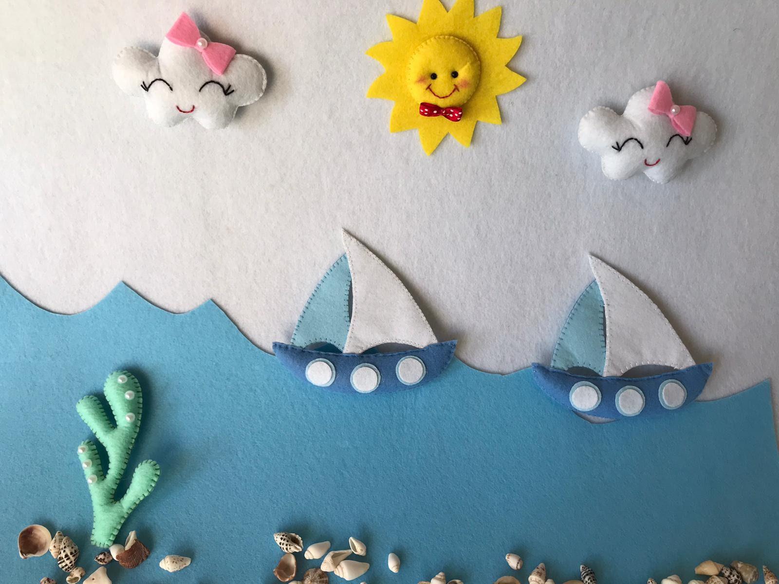 Pdf Pattern Felt Pattern Sailboat Pattern Sailboat Sewing | Etsy