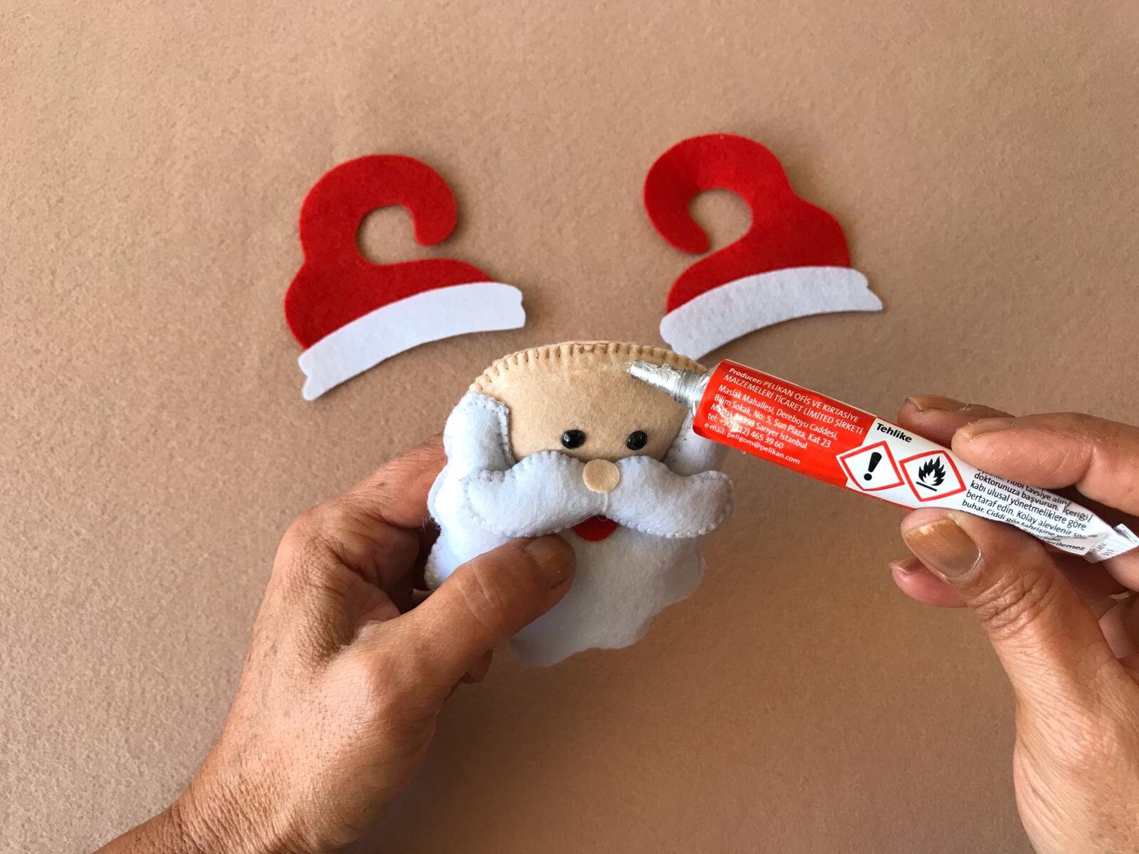 Santa Claus Pdf Pattern, Sewing Tutorial, Diy Plushies, Felt - Etsy