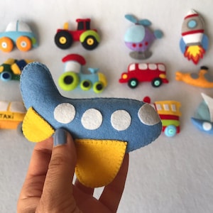 Felt Plane Sewing Pattern: DIY Plush Vehicle (PDF Pattern) - Etsy