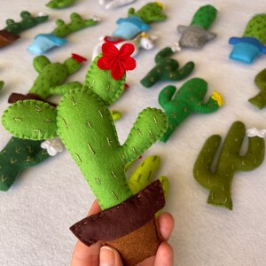 Felt Pdf Pattern, Cactus Sewing Tutorial, Plushies, DIY Cactus, Cactus ...