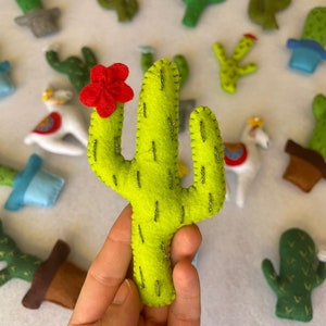 Felt Pdf Pattern, Cactus Sewing Tutorial, Plushies, DIY Cactus, Cactus ...
