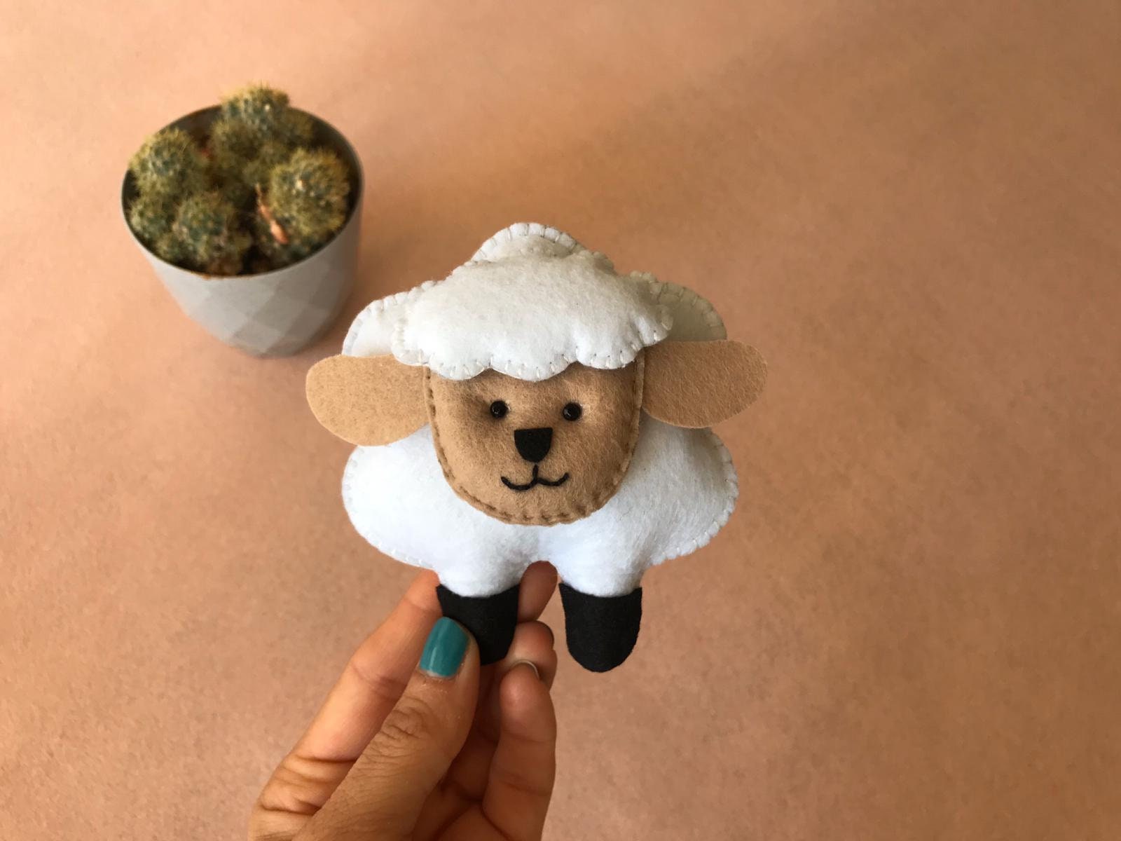 Pdf Pattern, Sheep Sewing Tutorial, Diy Plushies, Felt - Etsy