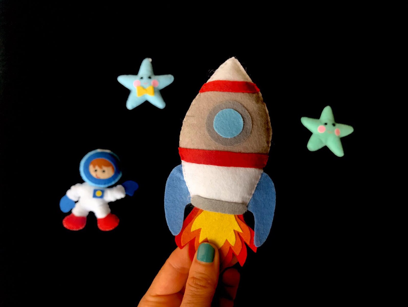 Pdf Pattern Felt Pattern Rocket Pattern Rocket Sewing | Etsy
