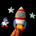 Pdf Pattern, Felt Pattern, Rocket Pattern, Rocket Sewing Tutorial ...