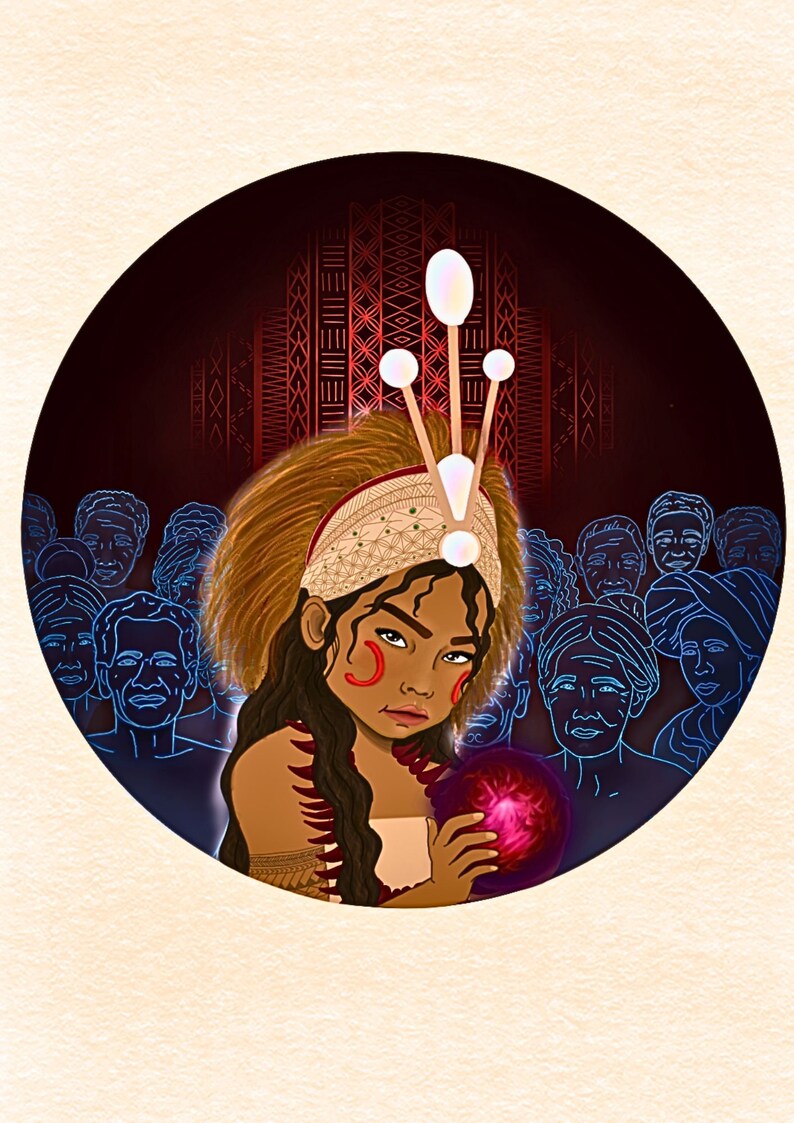 Samoan Ancestors by Shay Designs, Art Print A3, JPG,PNG and SVG Files ...