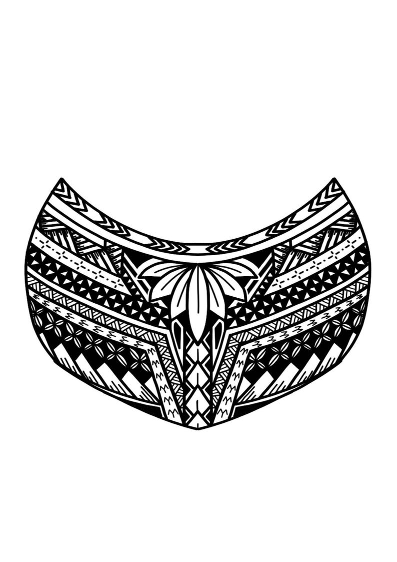 Samoan Tribal Pattern: Polynesian Clipart PNG JPG (digital Download) - Etsy