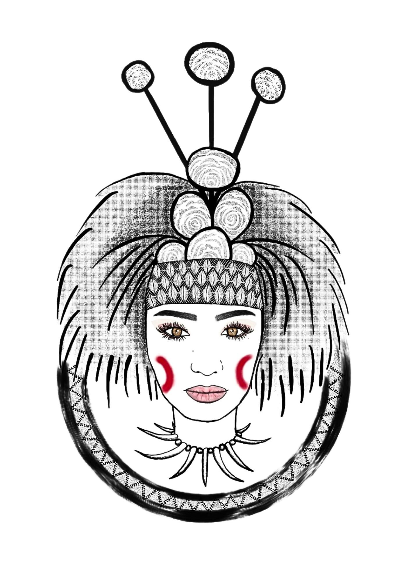 The Taupou Design SVG,JPG & PNG Files - Etsy