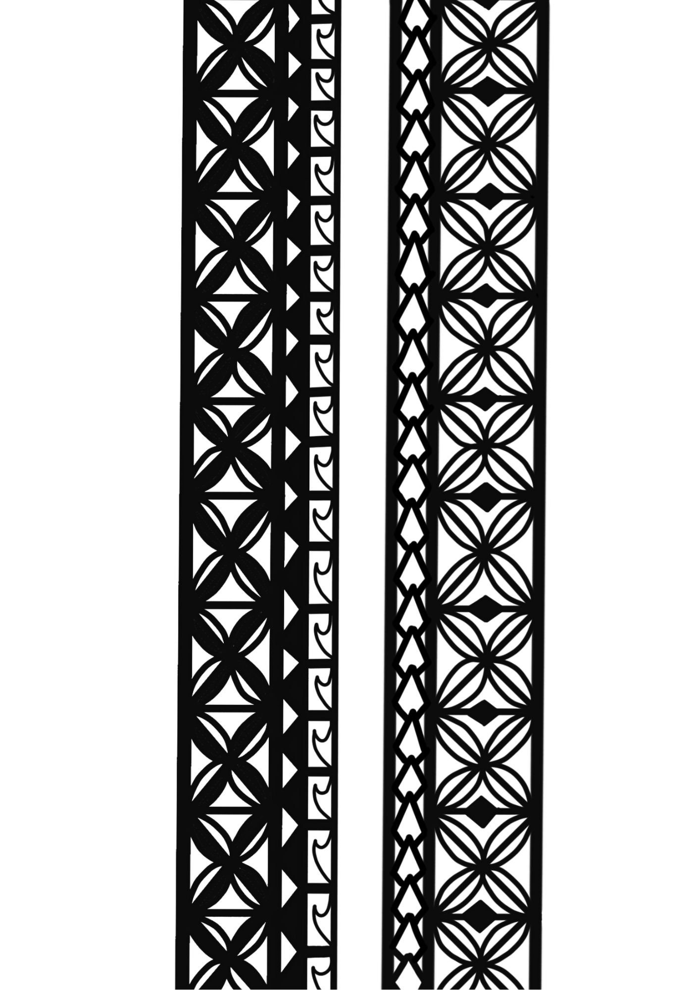 Simple Tapa Design JPG, PNG & Rasterized SVG Files - Etsy