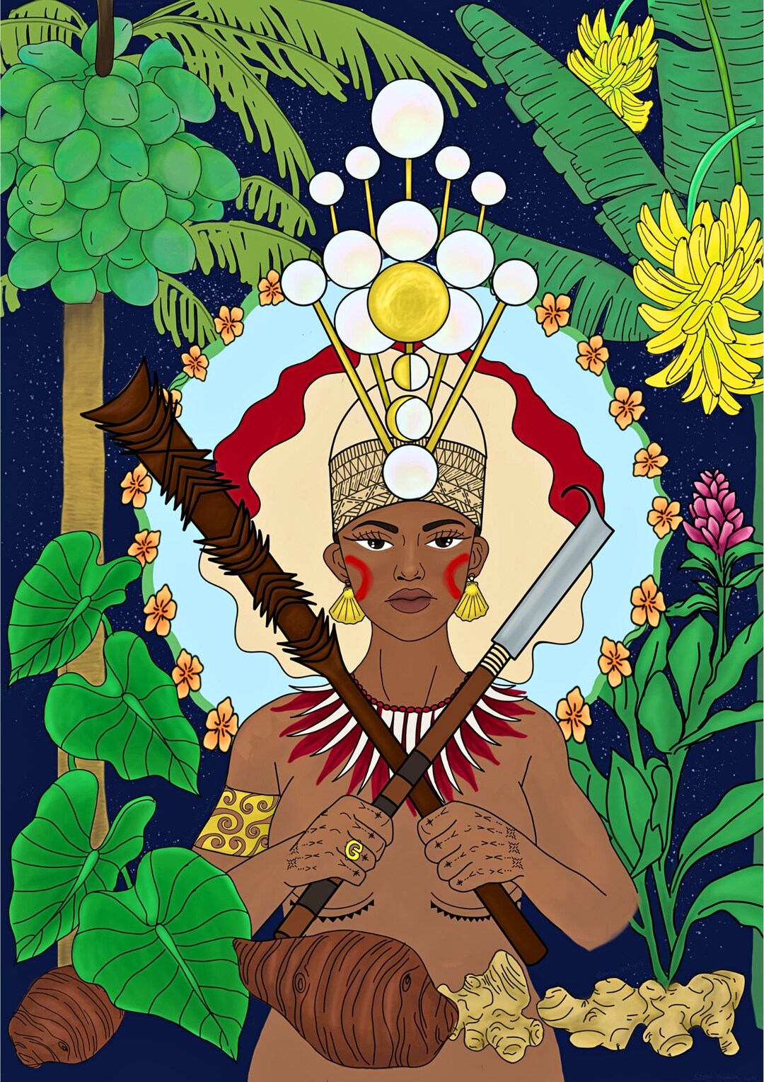 Mana Samoa Design A4 JPG and PNG Files - Etsy