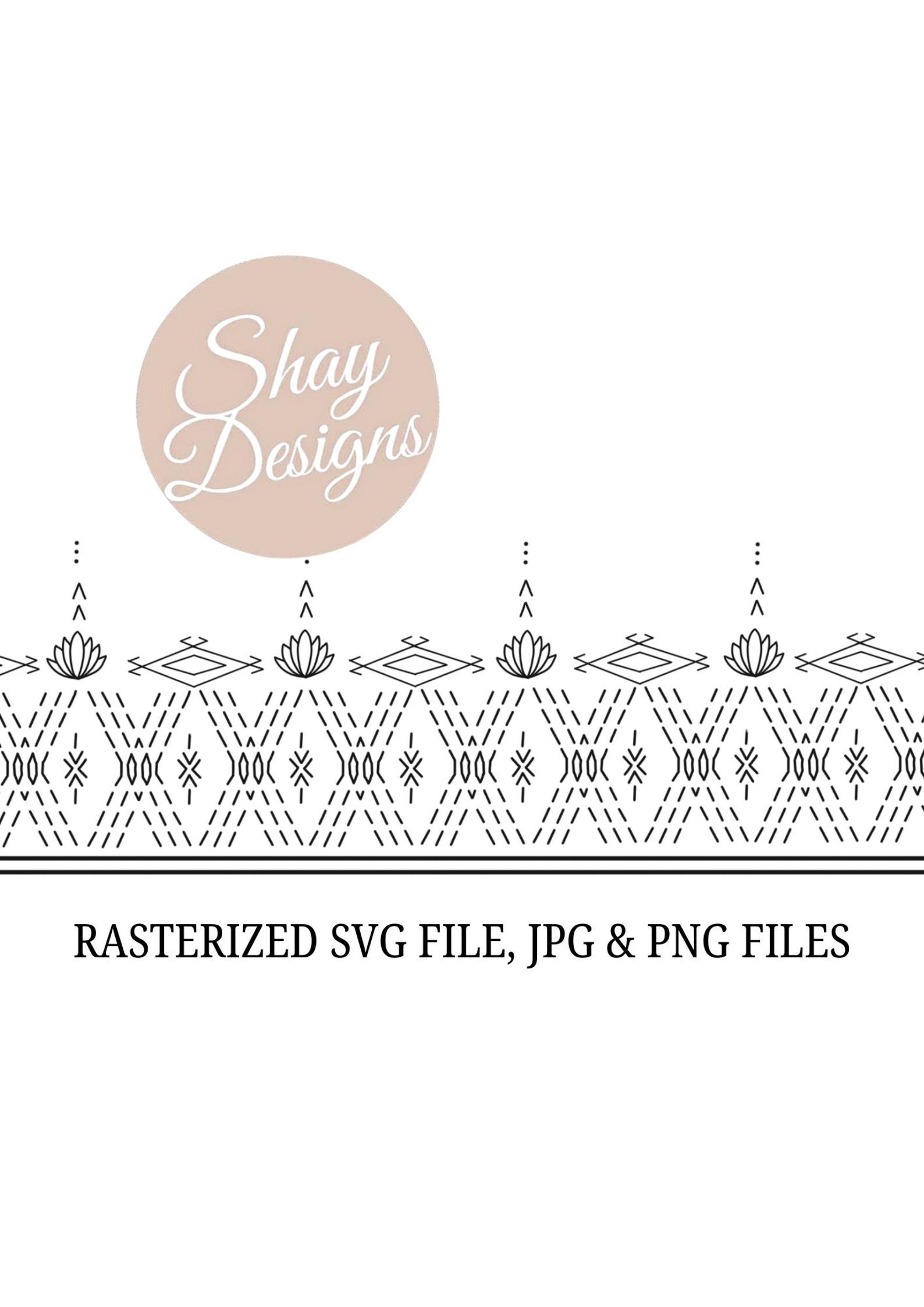 Samoan Malu Wrap-around Design: Polynesian Tattoo Clipart (PNG, JPG) - Etsy