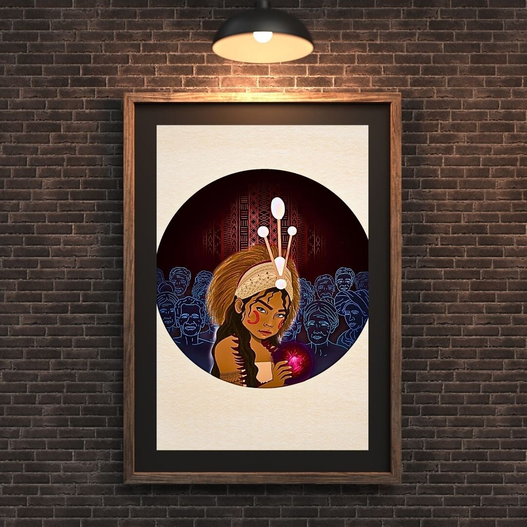 Samoan Ancestors - by Shay Designs, Art Print A3, JPG,PNG and SVG Files ...