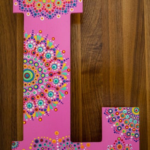 CUSTOM Dotting Art, Dot Painting, Dot Letters - CHOOSE Your Own COLORS ...