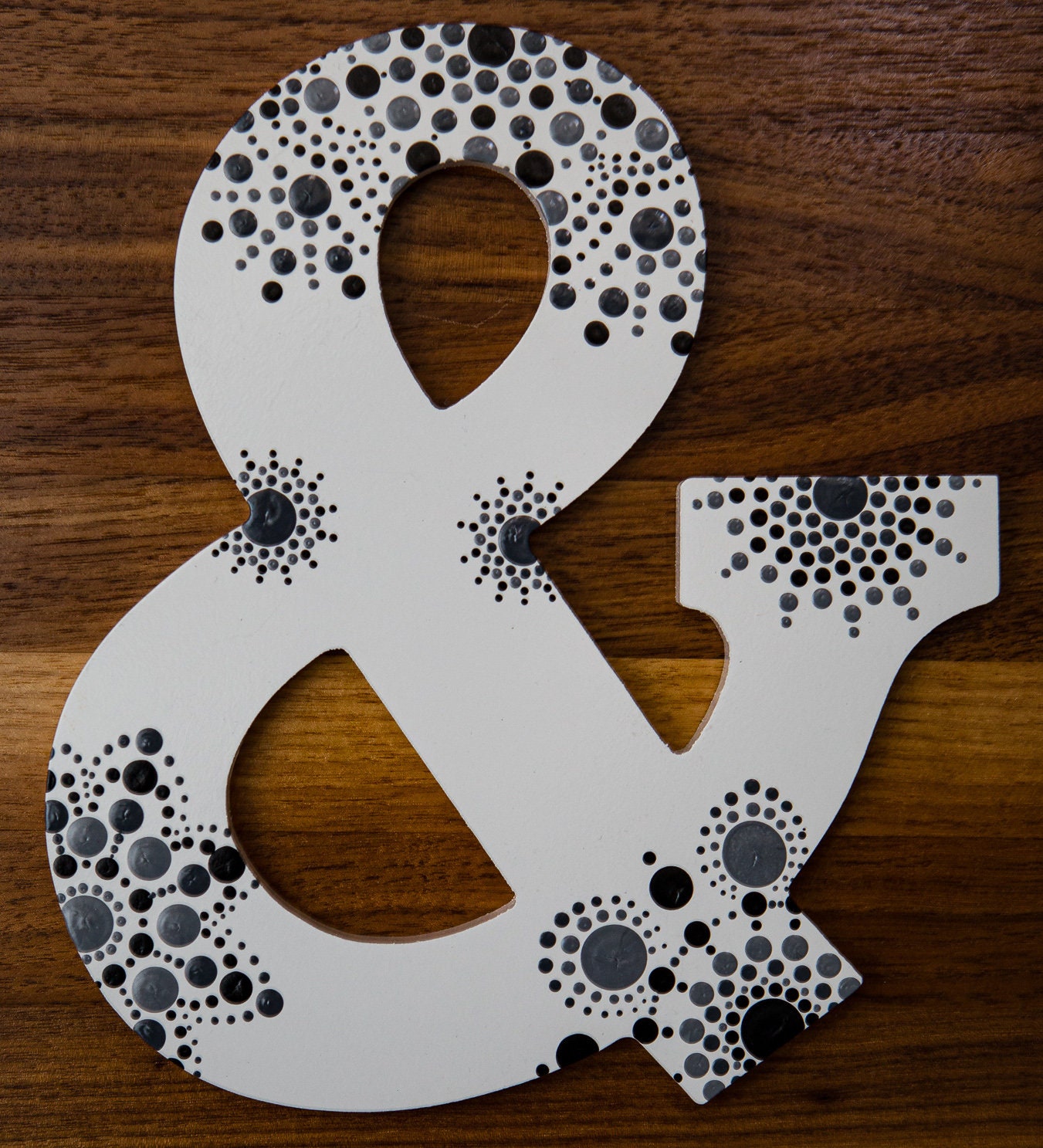 CUSTOM Dotting Art, Dot Painting, Dot Letters - CHOOSE Your Own COLORS ...