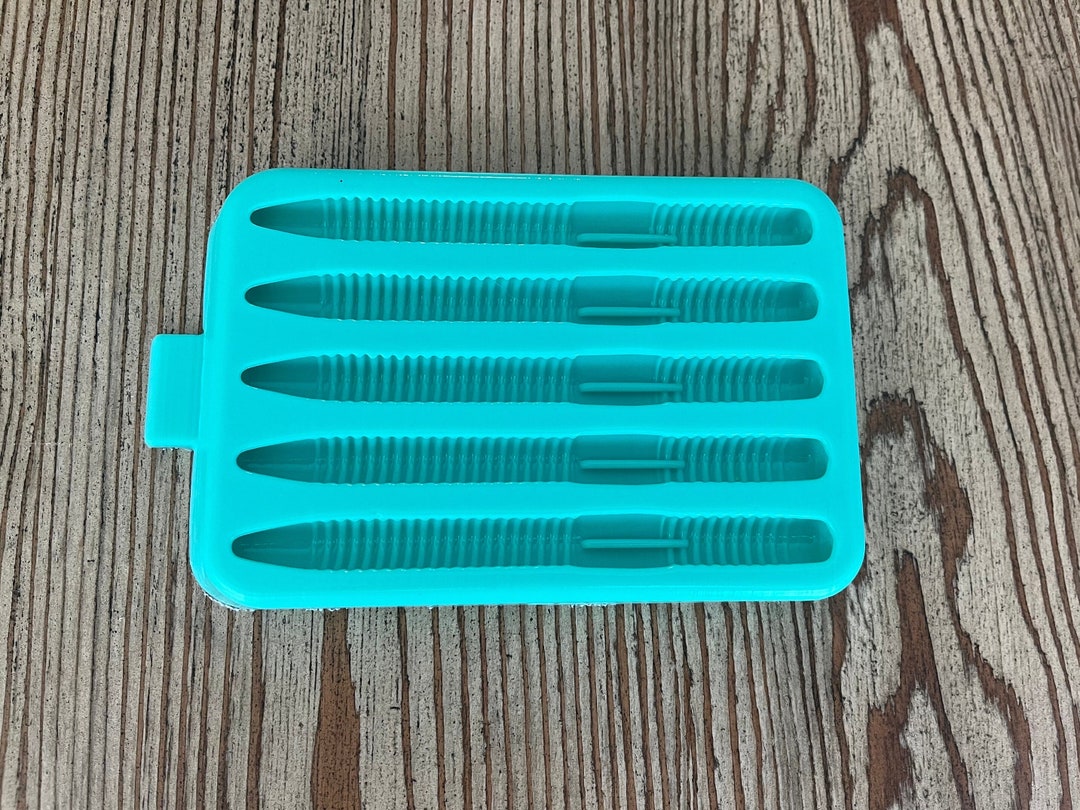 Soft Plastic Bait Mold, 5 Inch Stick Worm, Plastisol , USA Made - Etsy