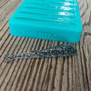 Soft Plastic Bait Mold, 2.5 Inch Swimbait Jerkbait, Plastisol , Crappie ...