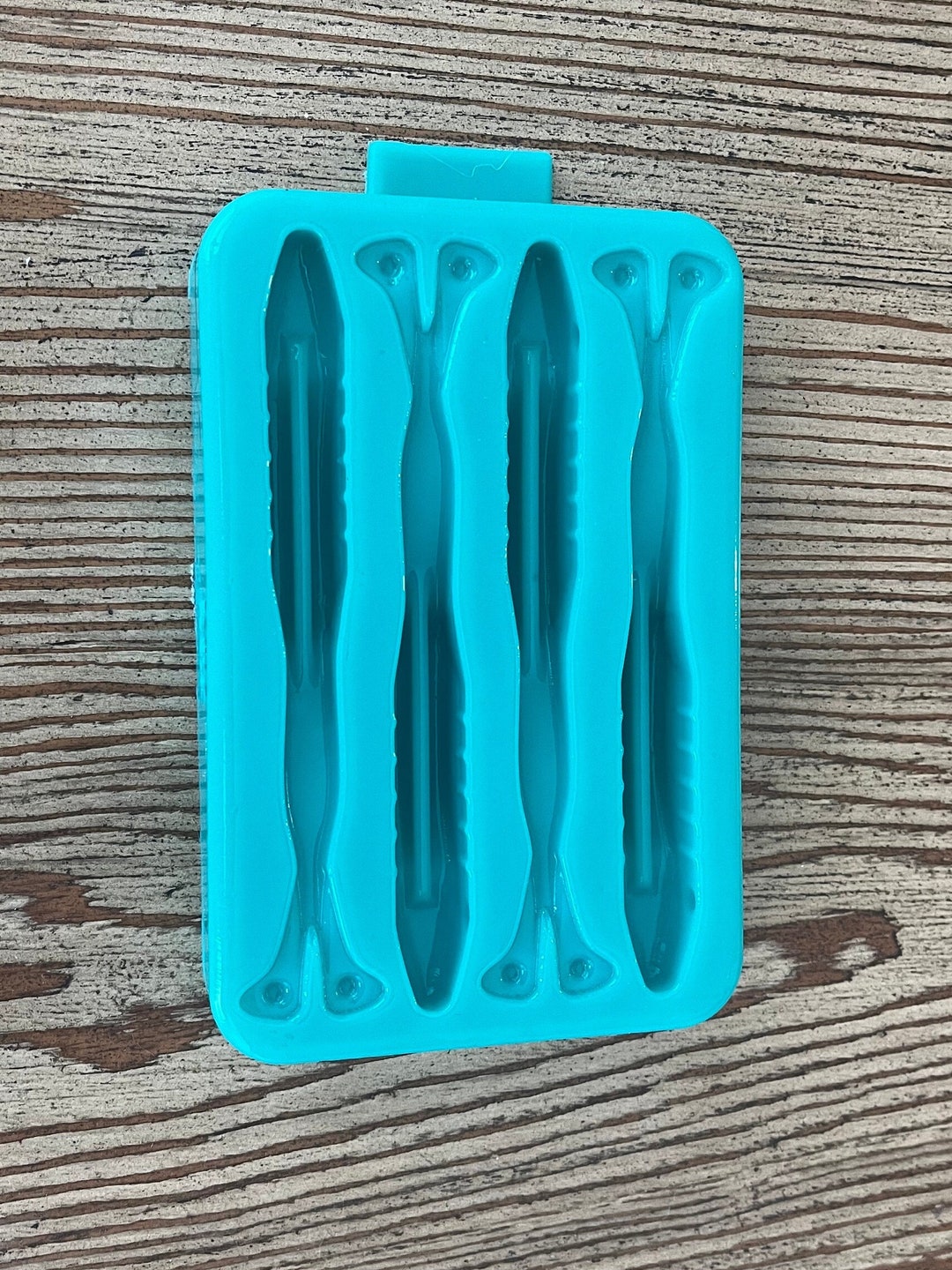 Soft Plastic Bait Mold, 5 Inch Jerkbait, Plastisol , USA Made - Etsy