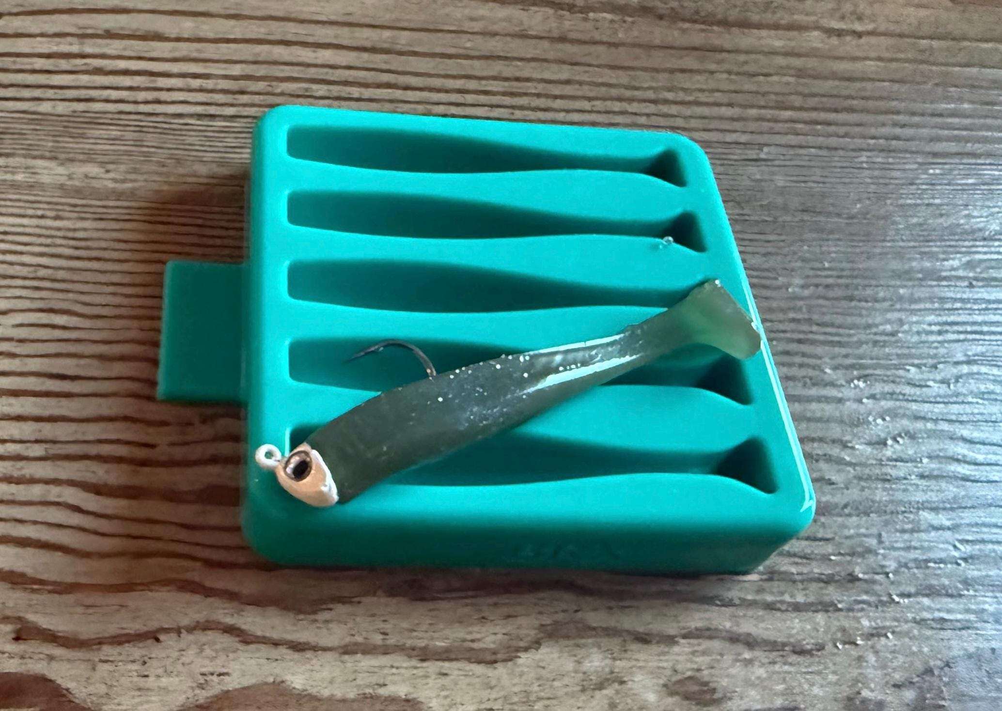 Soft Plastic Bait Mold, 3.75 Inch Swimbait, Plastisol , USA Made - Etsy