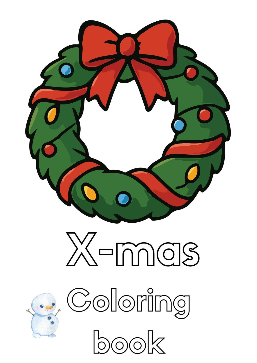 Christmas Drawing Book for Kids – Cute Holiday Sketchbook | Printable ...