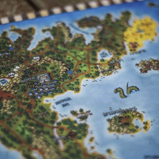 Hobloth III Double-sided Ultima Cloth Map 18"x12" - Etsy