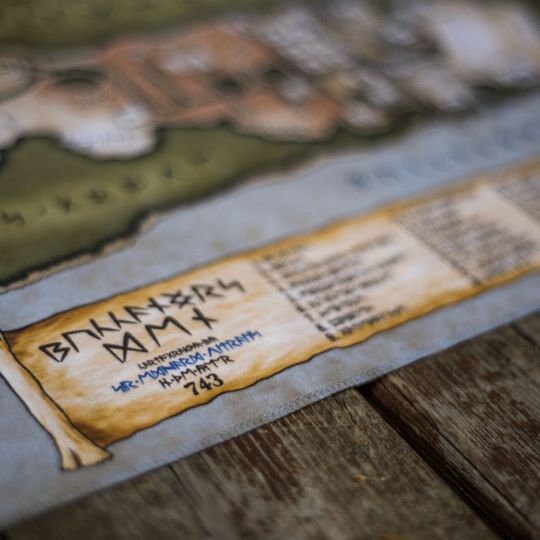 Hobloth III Double-sided Ultima Cloth Map 18"x12" - Etsy