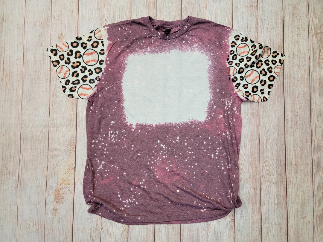 Bleached Sublimation Blank Baseball Sleeve Blank Sublimation Ready ...