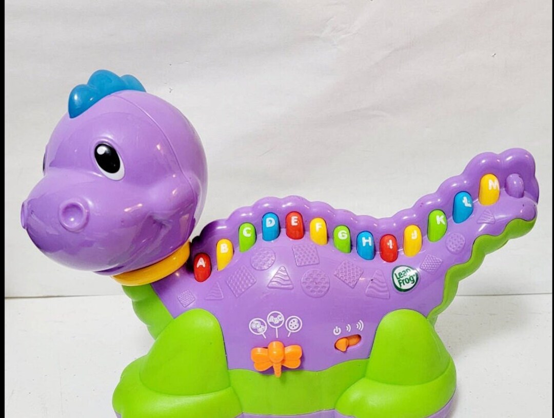 Leapfrog Lettersaurus the Purple Dinosaur **USED** - Etsy