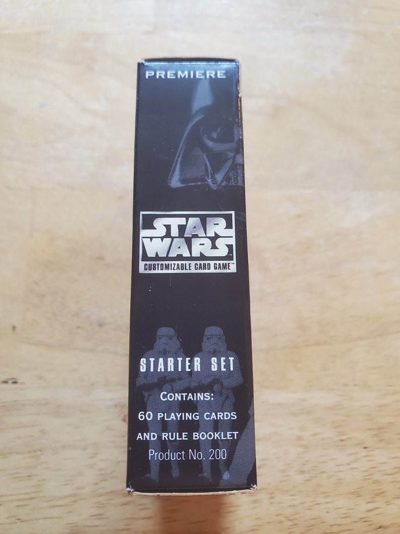 Star Wars Customizable Card Game 60 Card Starter Set (limited Edition ...