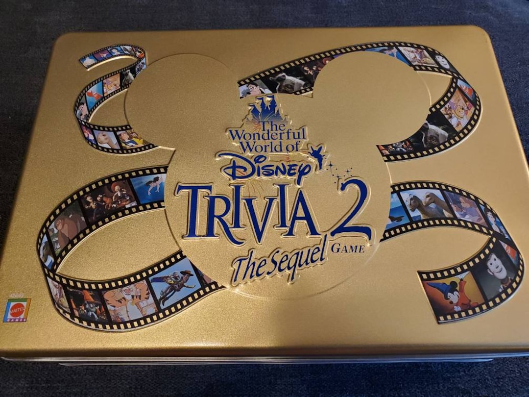 The Wonderful World of Disney Trivia 2: the Sequel Game in Collectible ...