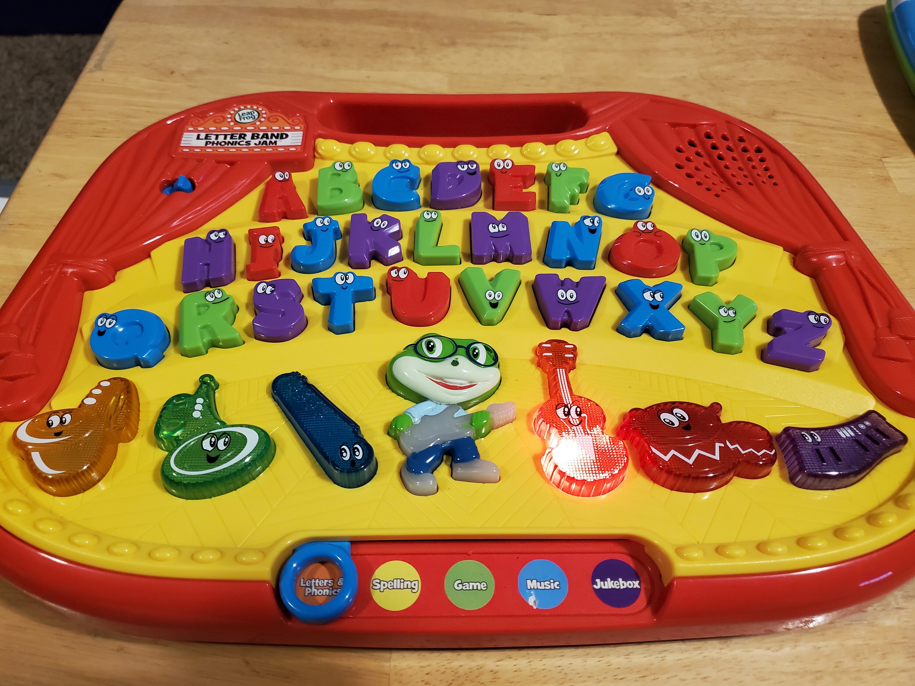 Leapfrog Letter Band Phonics Jam USED - Etsy