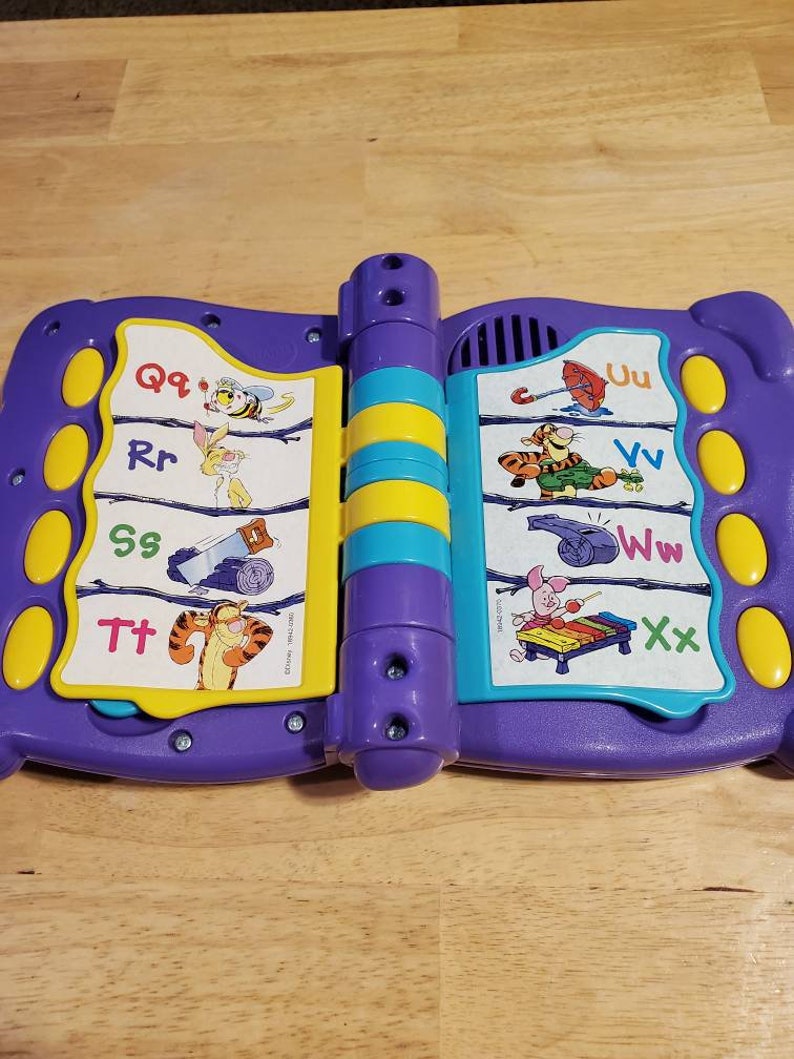 Disneys Winnie The Pooh Talking Fun Abcs Lot W 2 Toys Used Etsy