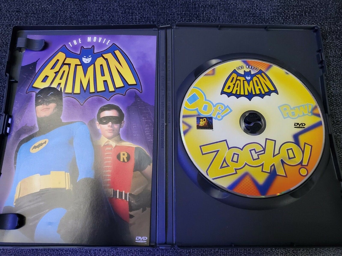 Batman: The Movie DVD Holy Special Edition Batman from 1966 | Etsy