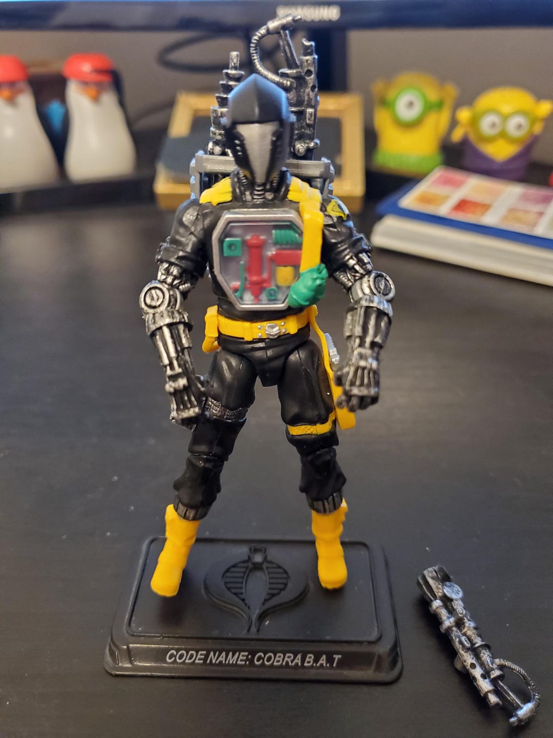 G.I. Joe COBRA B.A.T. 3.75" (V17) Cobra Android Trooper **LOOSE** - Etsy