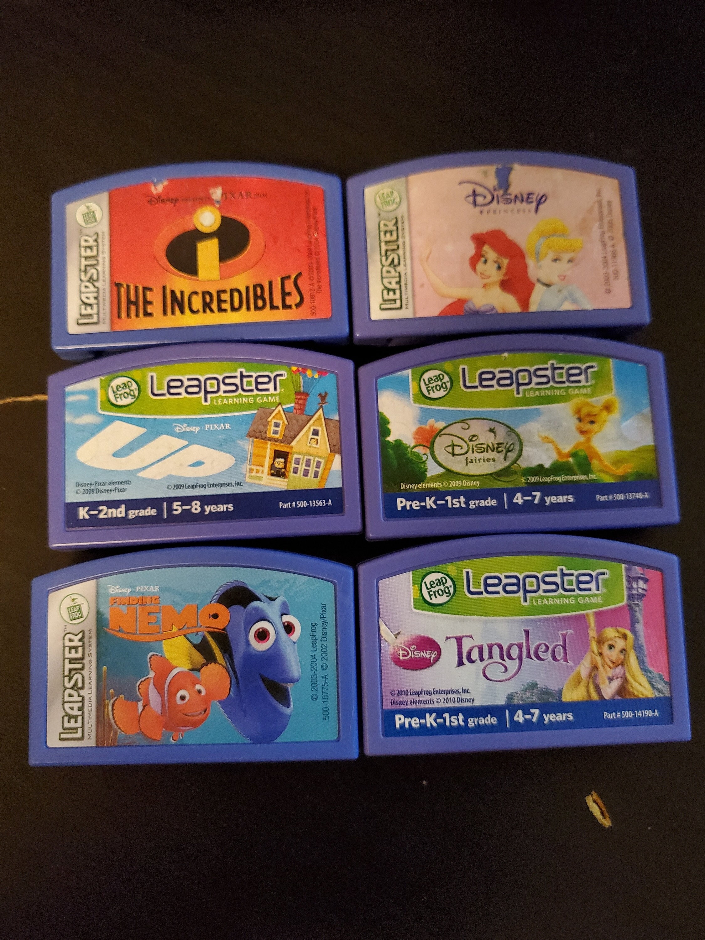 Leapster Game Cartridges 1 choose Your Favorite USED - Etsy