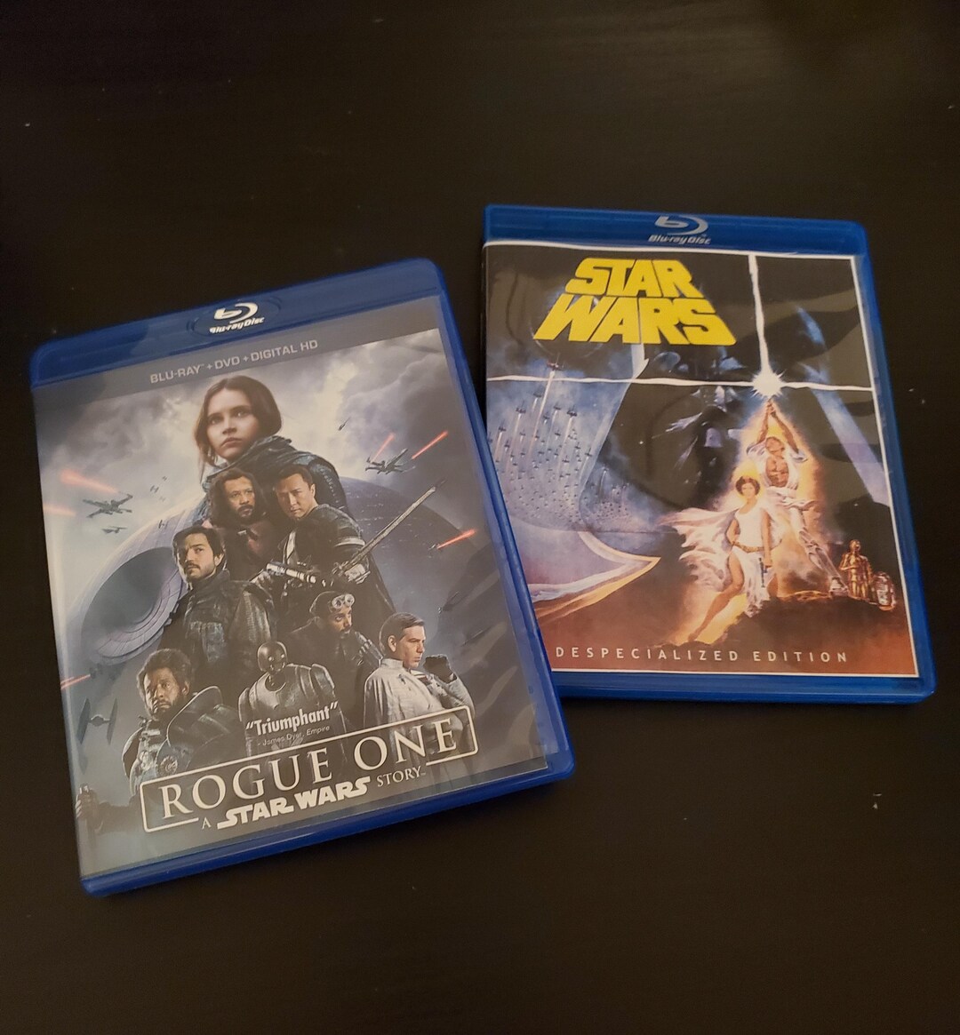Star Wars ROGUE ONE W/ Definitive Despecialized Collection Blu-ray Lot ...