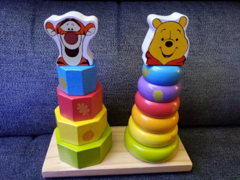 Disneys Winnie The Pooh Talking Fun Abcs Lot W 2 Toys Etsy