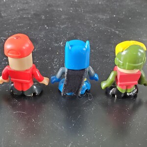 Fisher-price Trio Blocks Batman Figures Lot W/ 5 Figures USED - Etsy