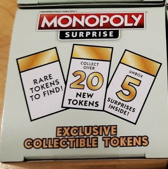 Monopoly Surprise Exclusive Collectible Tokens Series 1 - Etsy
