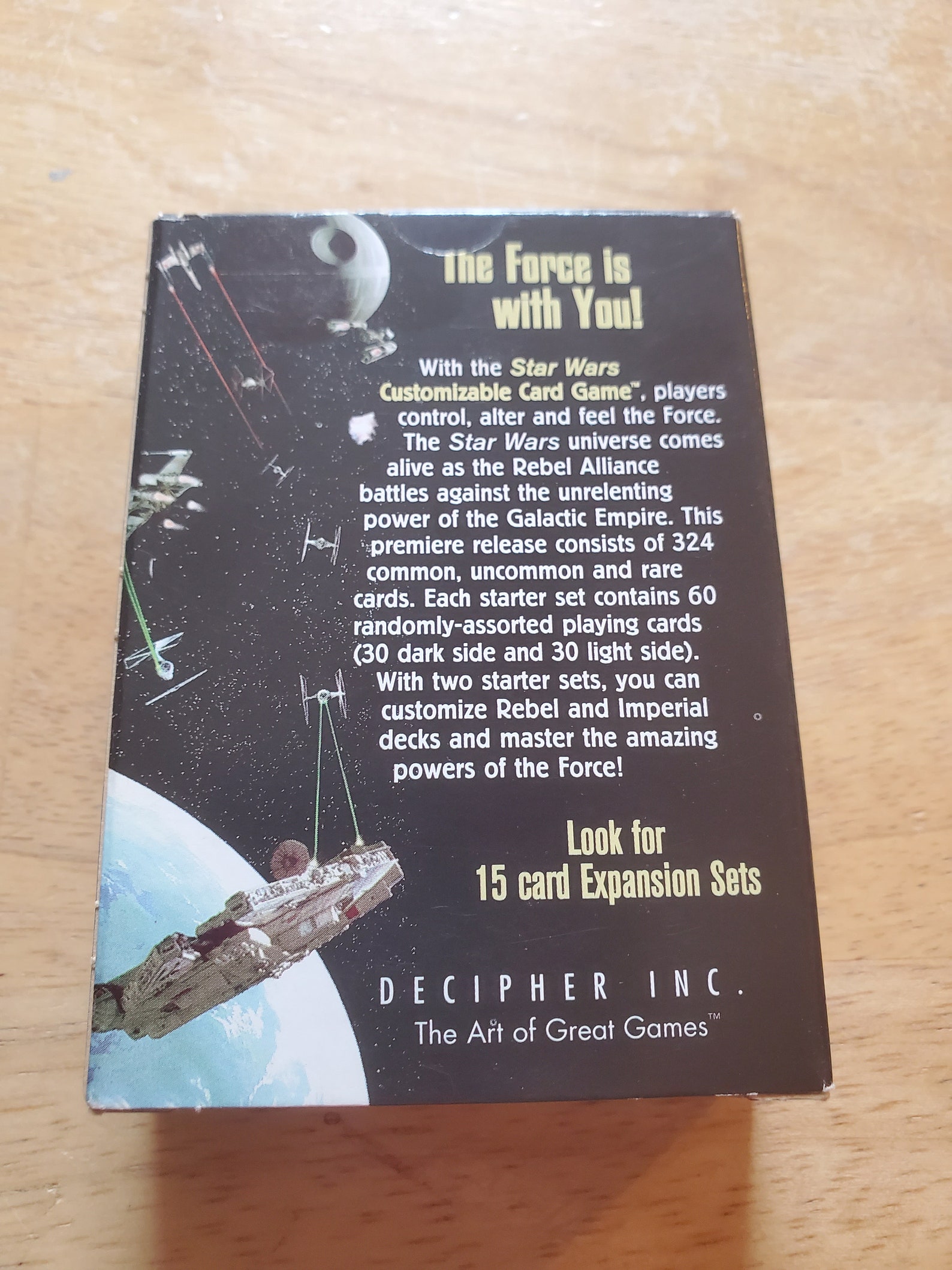 Star Wars Customizable Card Game 60 Card Starter Set (limited Edition ...