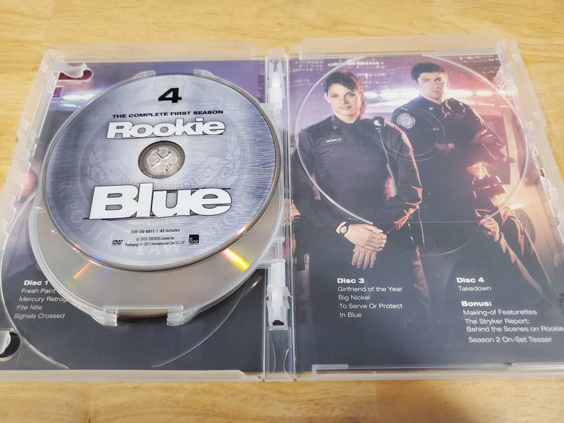Rookie Blue DVD Lot w/ 2 Seasons USED - Etsy