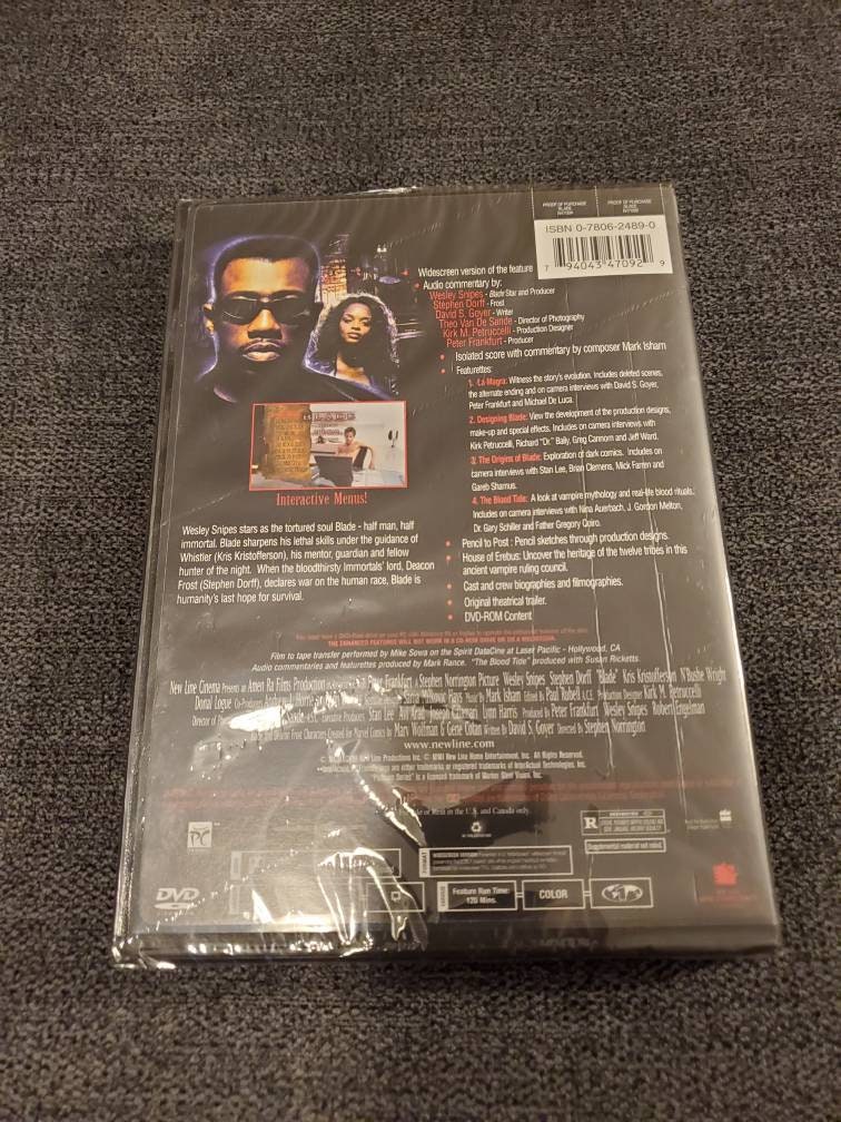Blade: the Original Trilogy DVD Lot w/ 3 Movies LIKE NEW - Etsy