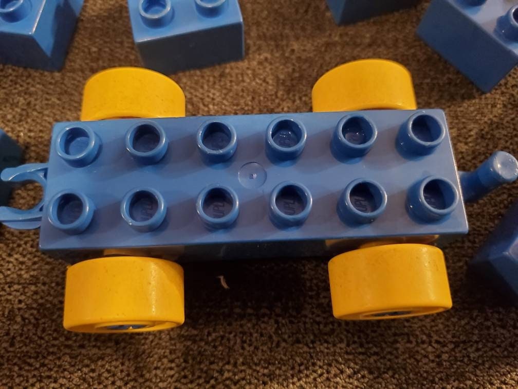 Vintage DUPLO Blocks Assorted Pcs/sizes/colors Mixed Building - Etsy