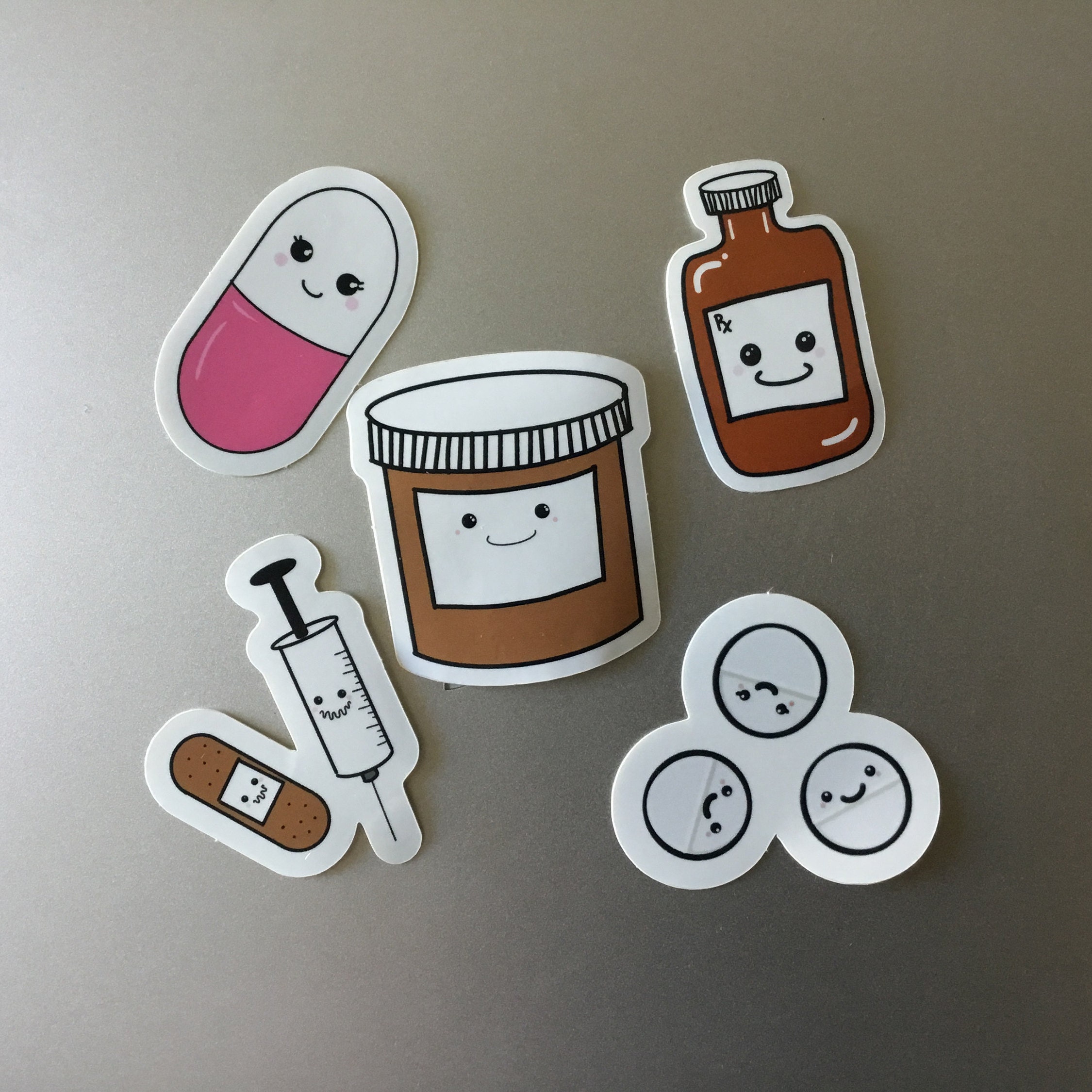 Pharmacist Sticker Pack, Happy Pill, Pharmacy Stident Sticker, Pharmacy ...