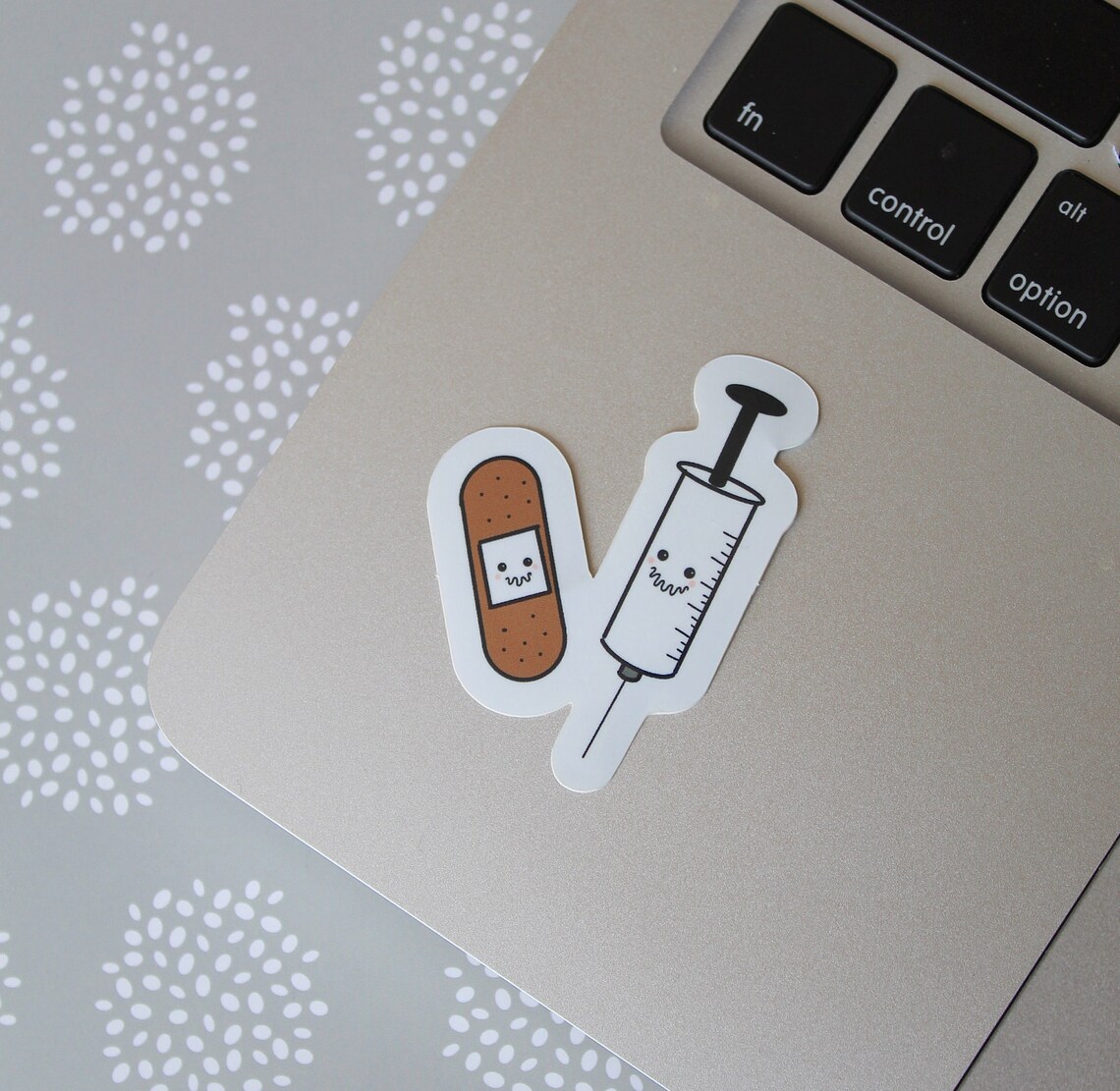Pharmacy Stickers Bandaid and Syringe Pharmacy Sticker - Etsy