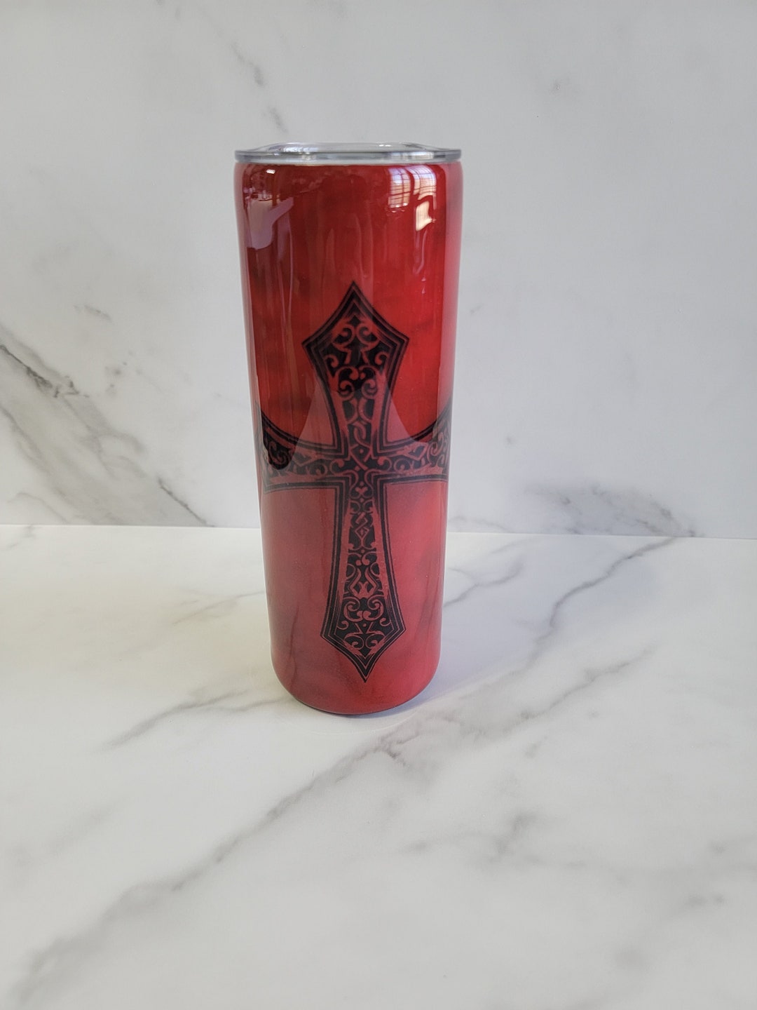 Cross Smoke Effect Tumbler - Etsy