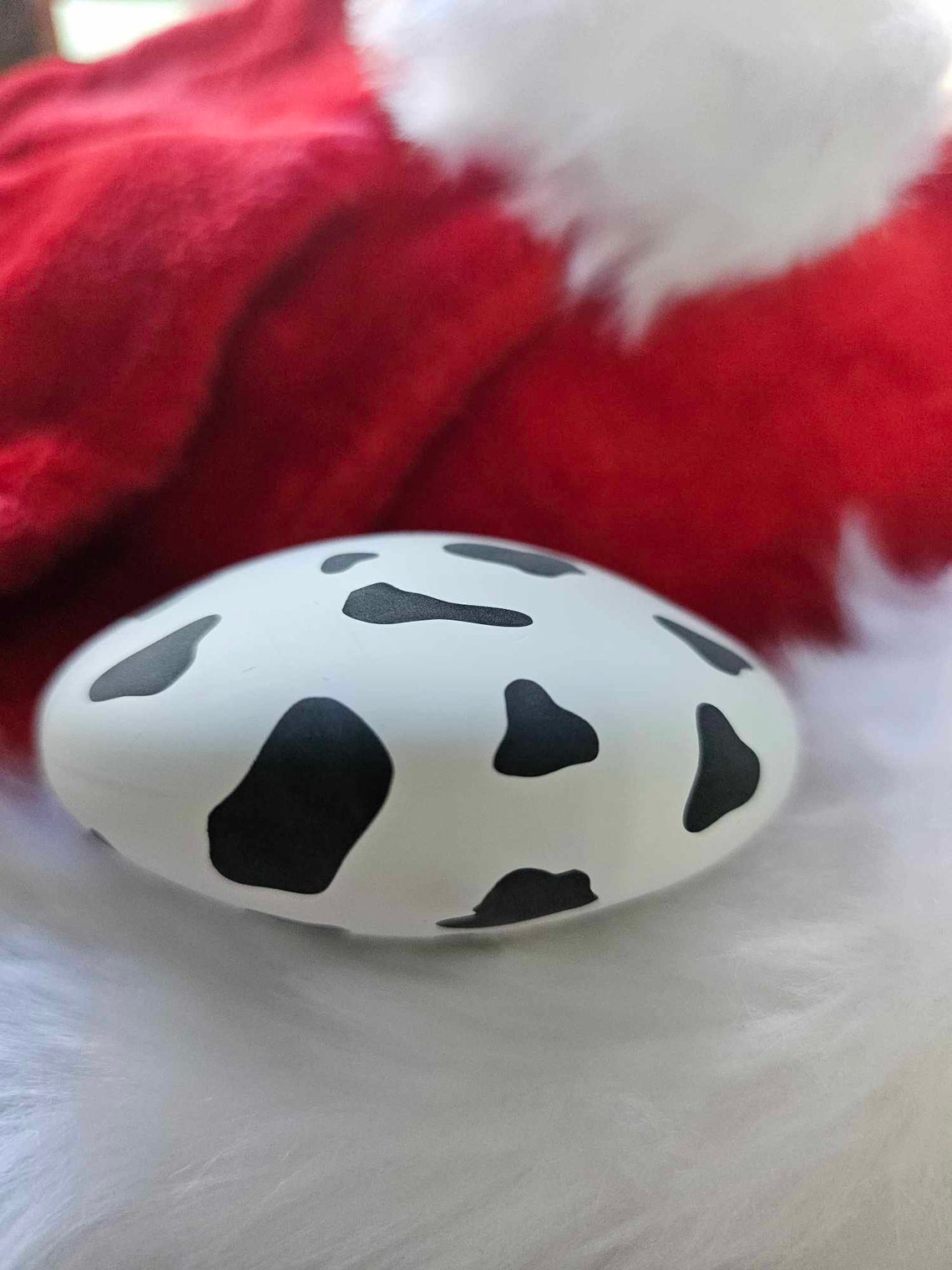 Cow Print Christmas Ornament - Etsy