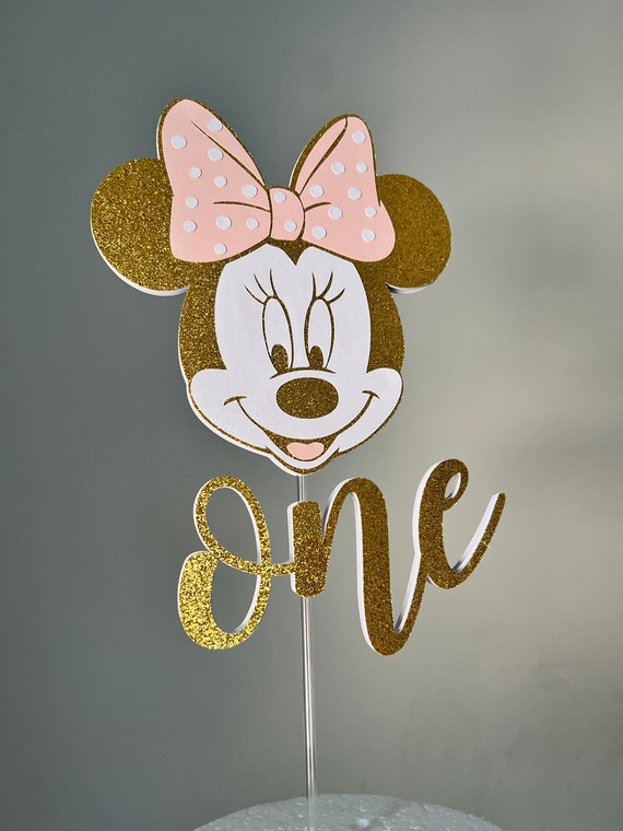 Minnie Mouse Cake Topper - Etsy