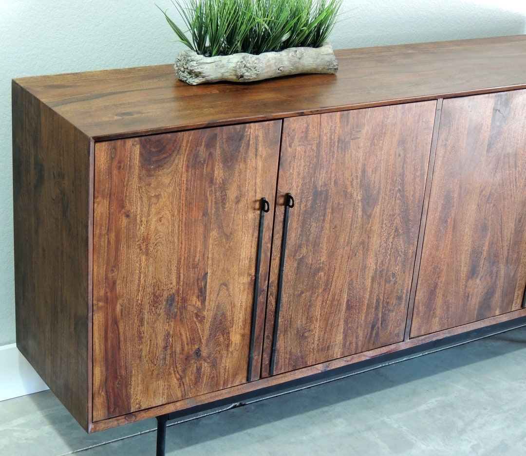 Villa Rinaldi Untono Sideboard | Real Wood Credenza With a Rustic ...