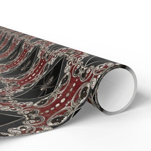 Gothic Spiders Tarantula Gift Wrap | Dark Aesthetic Pagan Wrapping ...