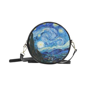 Starry Night Purse and Wallet Set Famous Artwork Pocketbook Goth Girl ...