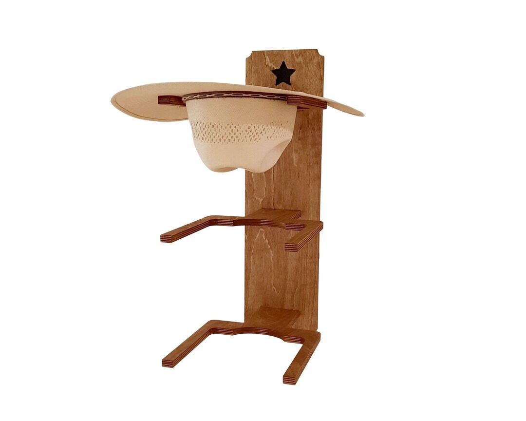 Cowboy Hat Rack Cnc Cutting File, Cowboy Hat Rack Cnc File - Etsy
